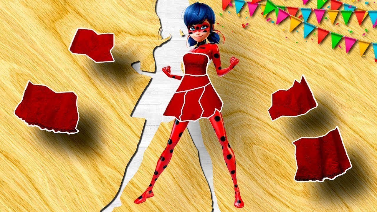Wrong Slots Ladybug Dress 💖 Wrong Parts Puzzles with LadyBug 💖Rhymes ...