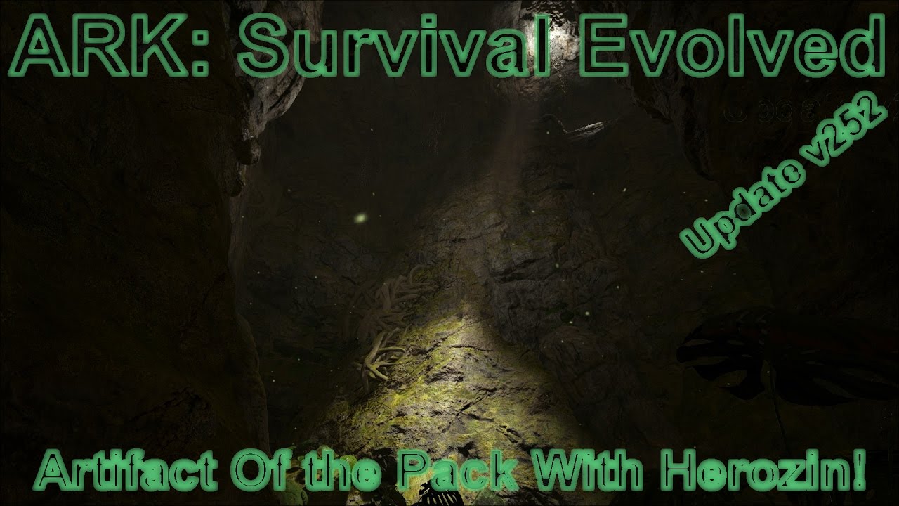 ARK: Survival Evolved Cave Update v252 Artifact of the Pack With ...