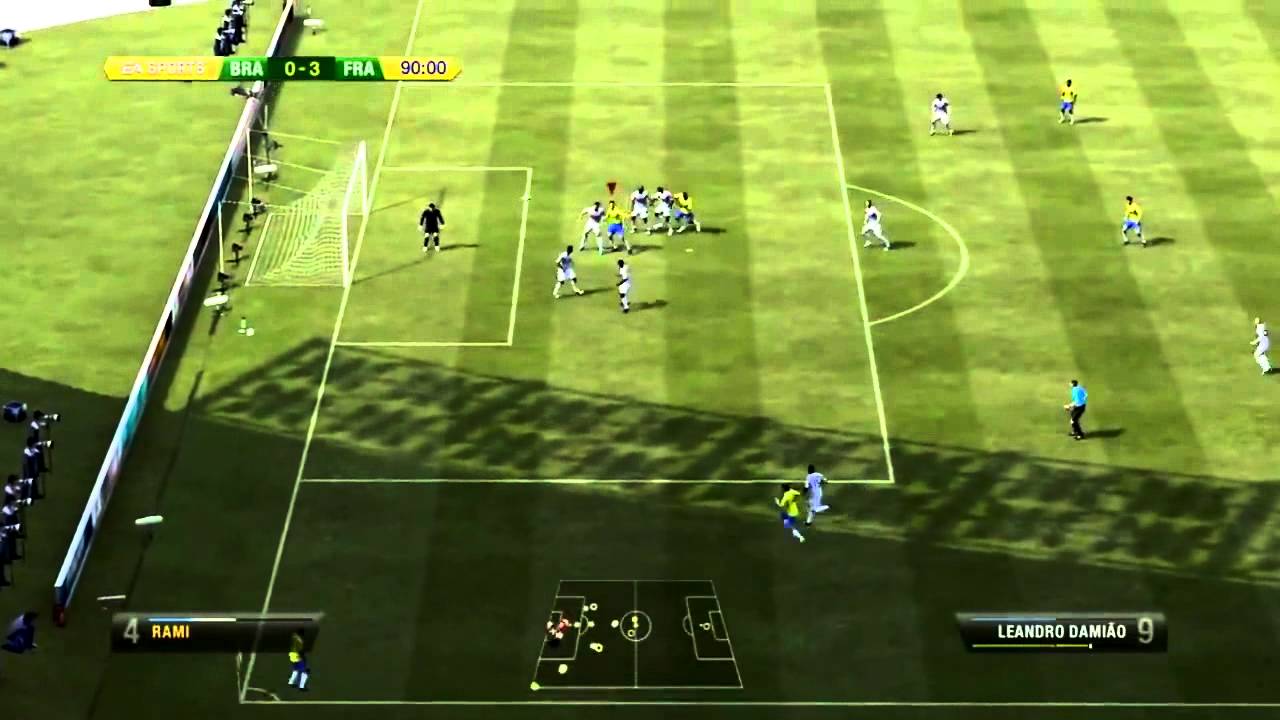 FIFA 12 | Ronaldinho Punched by the Goalkeeper | BiteSizeBatteries ...