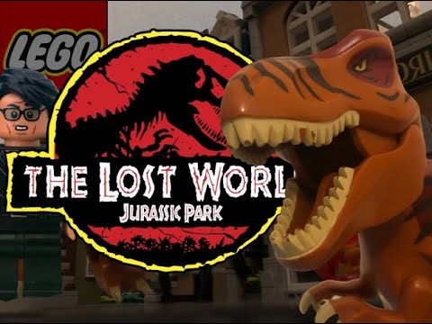 LEGO Jurassic Park: The Lost World | San Diego T-Rex Chase | (Teaser ...