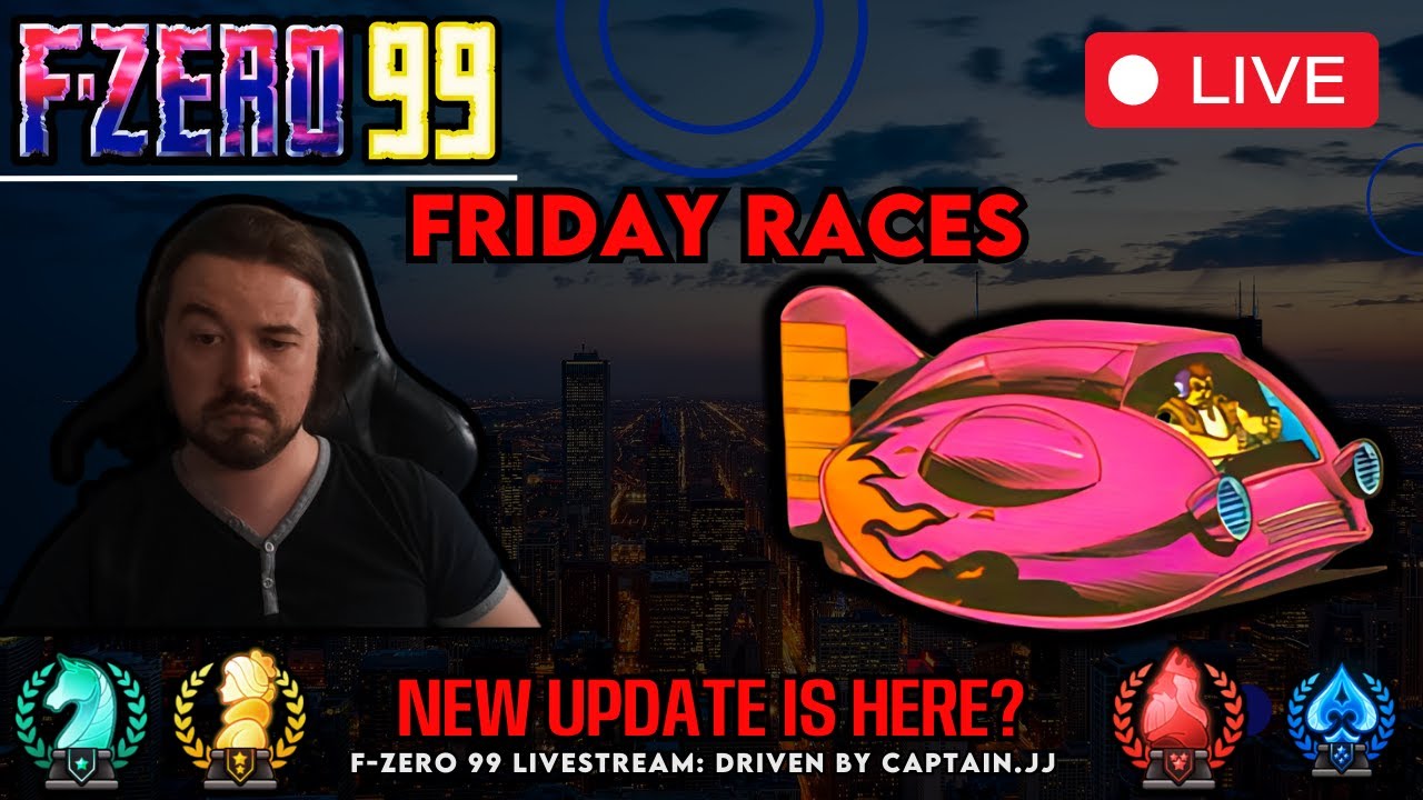 F-Zero 99 LIVE: New Update is Live! - Ticket grinding as I'm low again ...