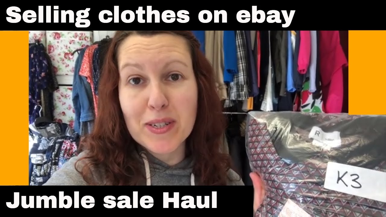 Selling Clothes on ebay - Jumble Sale Footage & Haul - Weekly Vlog #11 ...