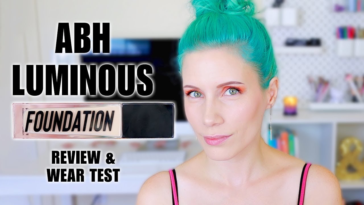 ABH Luminous Foundation Wear Test & Review - YouTube