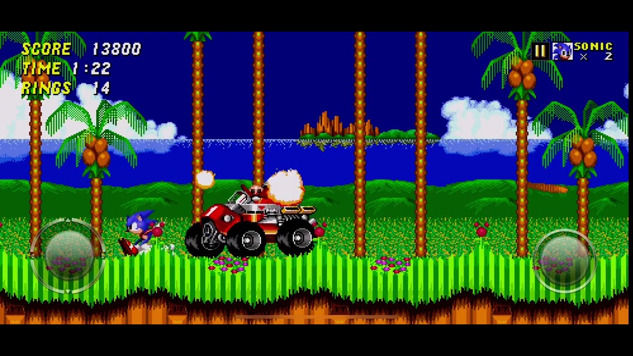Sonic 2 boss fight - YouTube