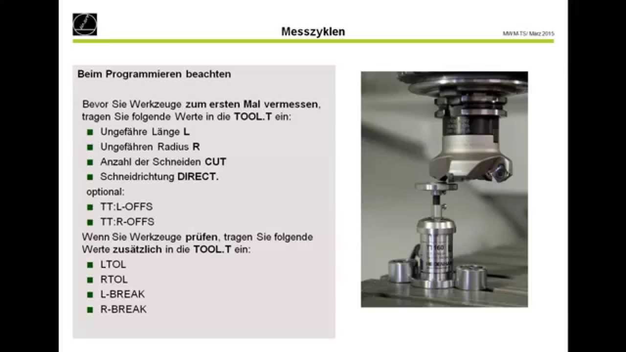 Heidenhain | iTNC 530 | TNC640 | Webinar | Touch Probe ...