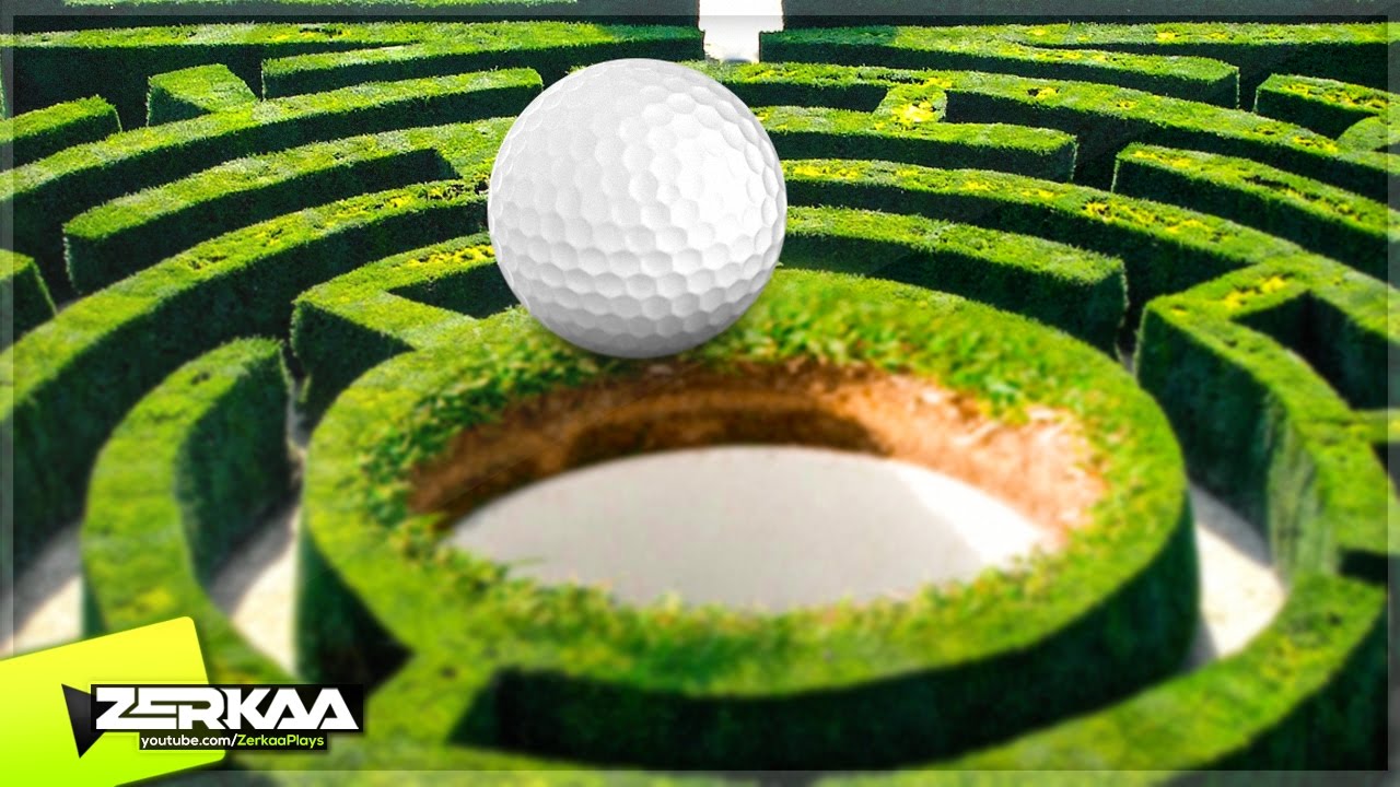 THE GOLF MAZE! (Golf It!) - YouTube