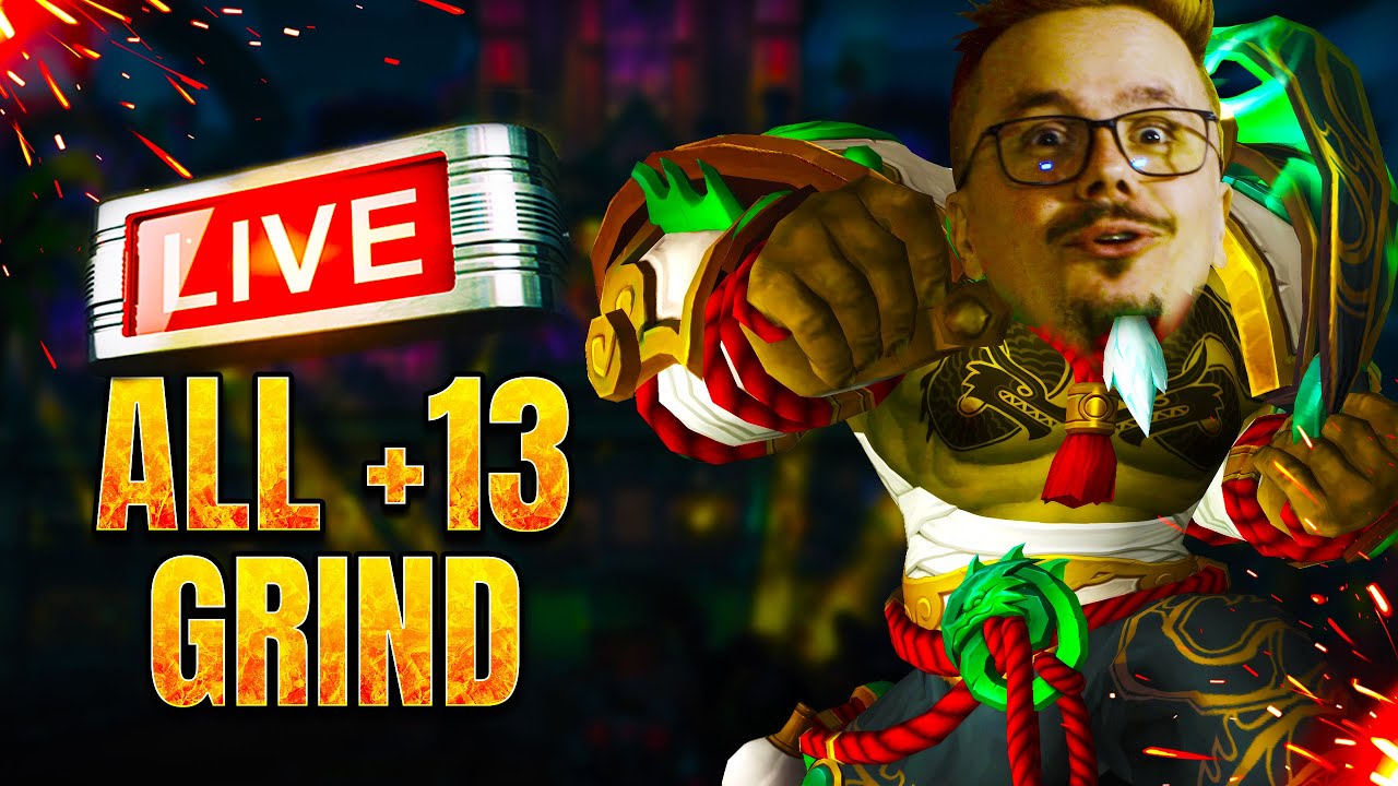 Prot Warrior Grind: +13 Mythic Keys - YouTube