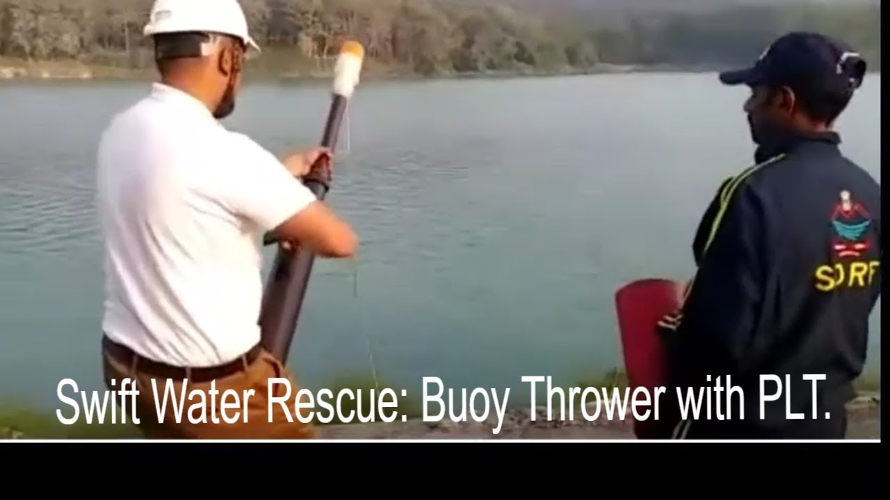 Pneumatic Line Thrower for buoy thrower for swift water 💦 rescue. # ...