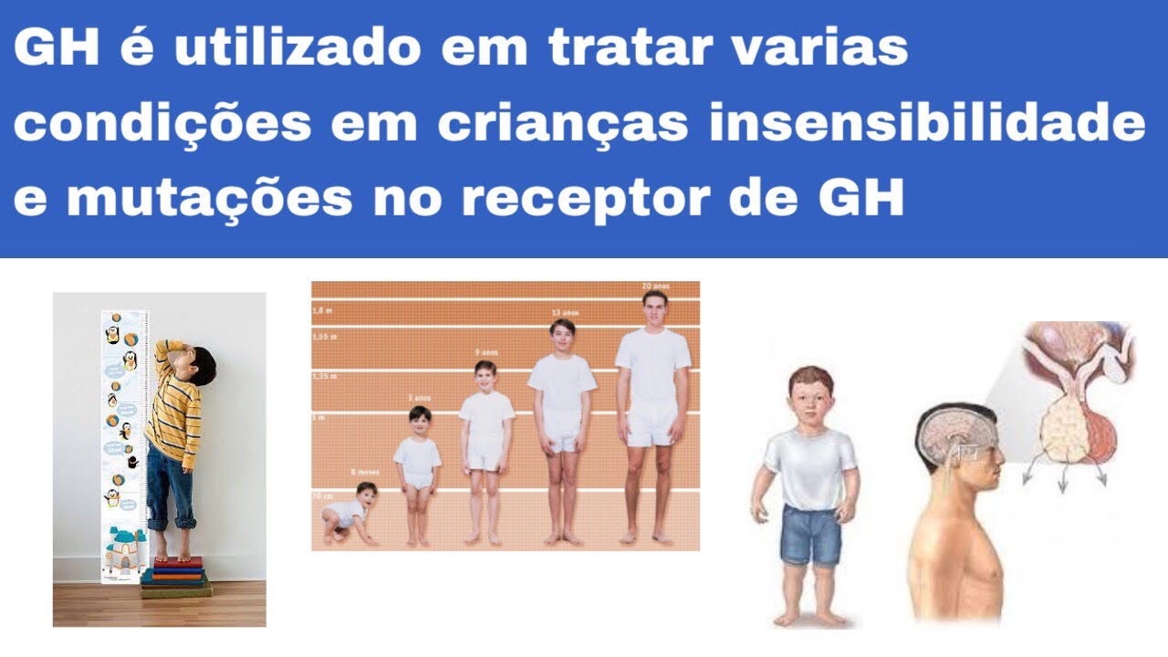 GH é utilizado em tratar varias condições em crianças insensibilidade e ...