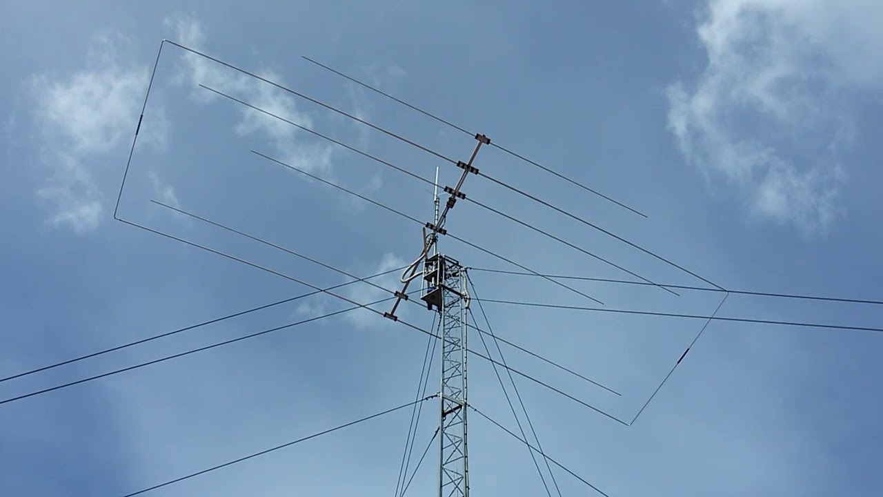 IK2VUA - Optibeam antenna OB6-3M - Wind - YouTube