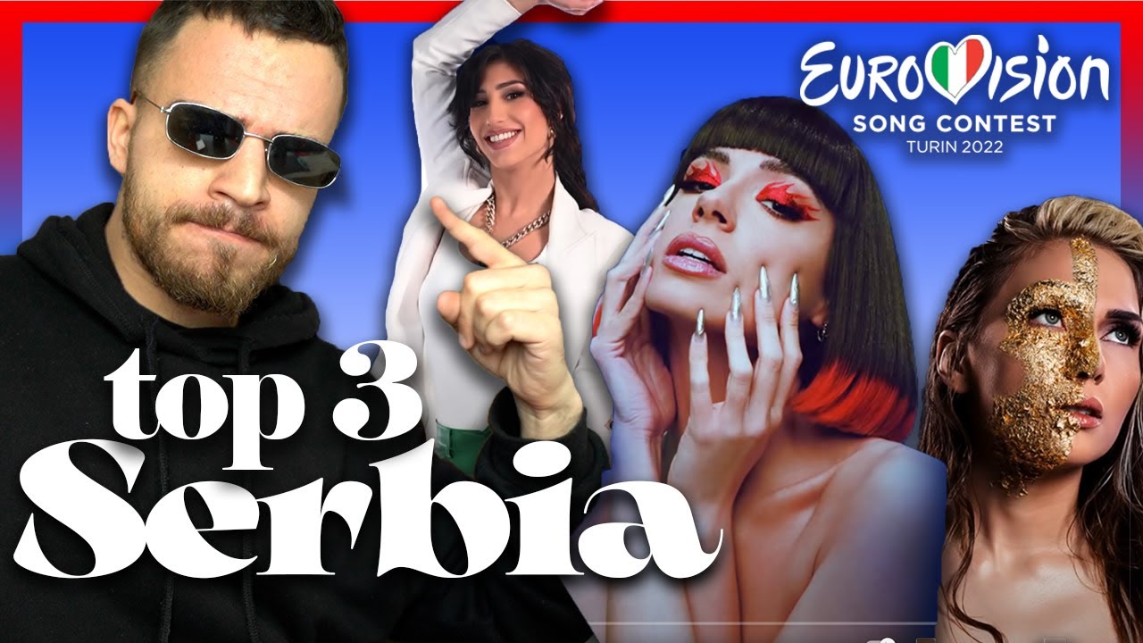 SERBIA EUROVISION 2022 - TOP 3 - PESMA ZA EVROVIZIJU (ANGELLINA, SARA ...