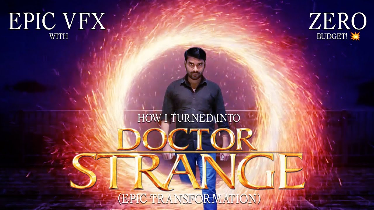 My first VFX! I've turned into Dr. Strange on zero budget! # ...