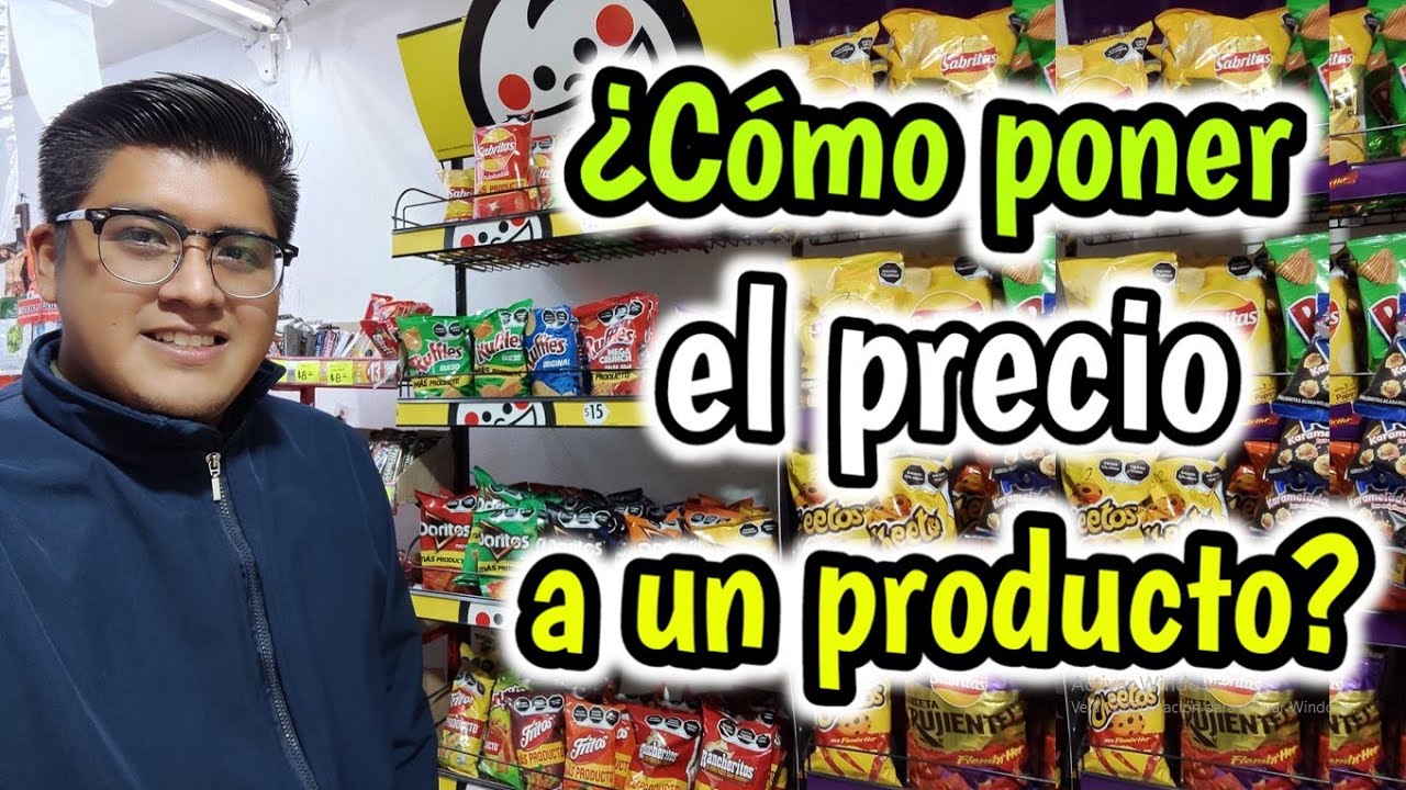 ¿Cómo poner el precio a un producto de la tienda? - YouTube
