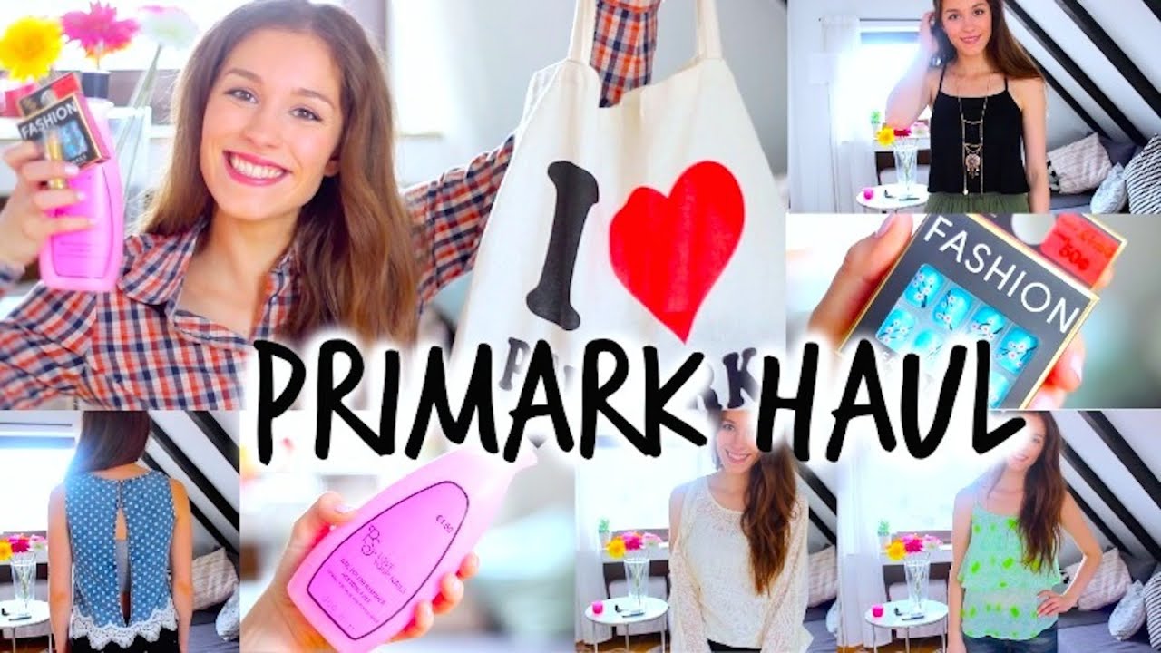 XXL PRIMARK Haul mit ANPROBE ♡ März 2015 |BarbieLovesLipsticks - YouTube