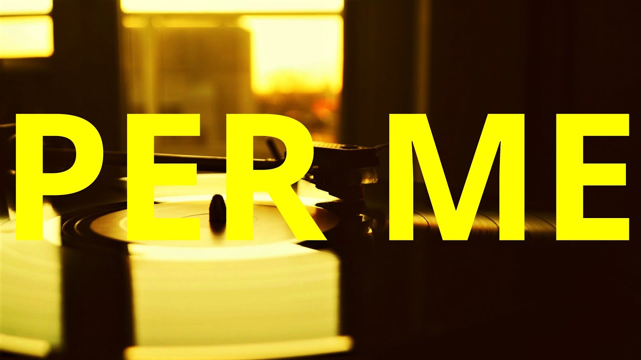 Filippo Viel - Per Me (Lyrics Video) - YouTube