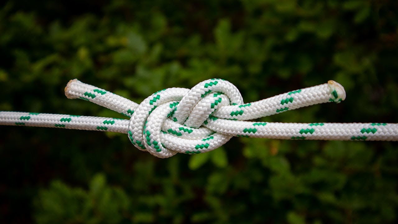 How to Tie the Figure 8 Bend (Flemish Bend, Rewoven Figure 8 Knot ...
