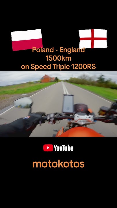 Poland - England 1500KM route DAY1 - YouTube
