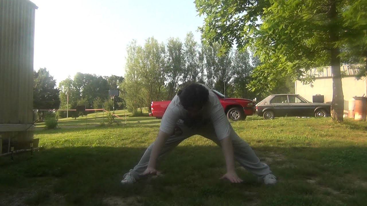 Machine Training Chinese push ups - YouTube