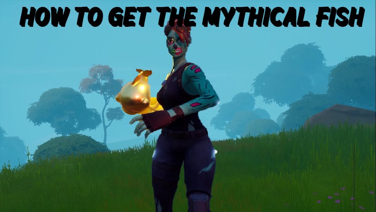 HOW TO GET THE MYTHICAL FISH IN FORTNITE - YouTube
