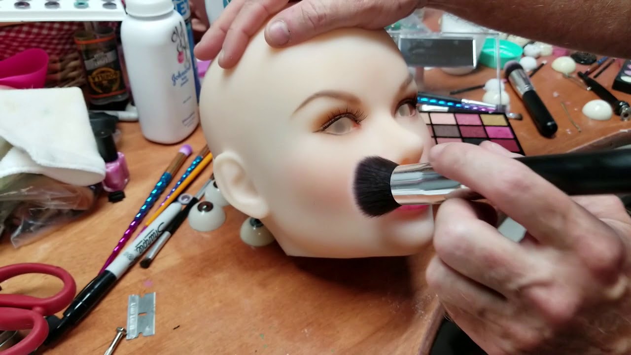 Doll Makeup Tutorial for a Glamorous Look - YouTube