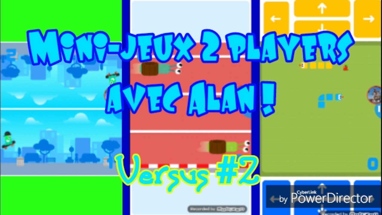 Compilation de mini-jeux 2 players 🎮🕹📱[avec Alan] ! (Versus #2) - YouTube