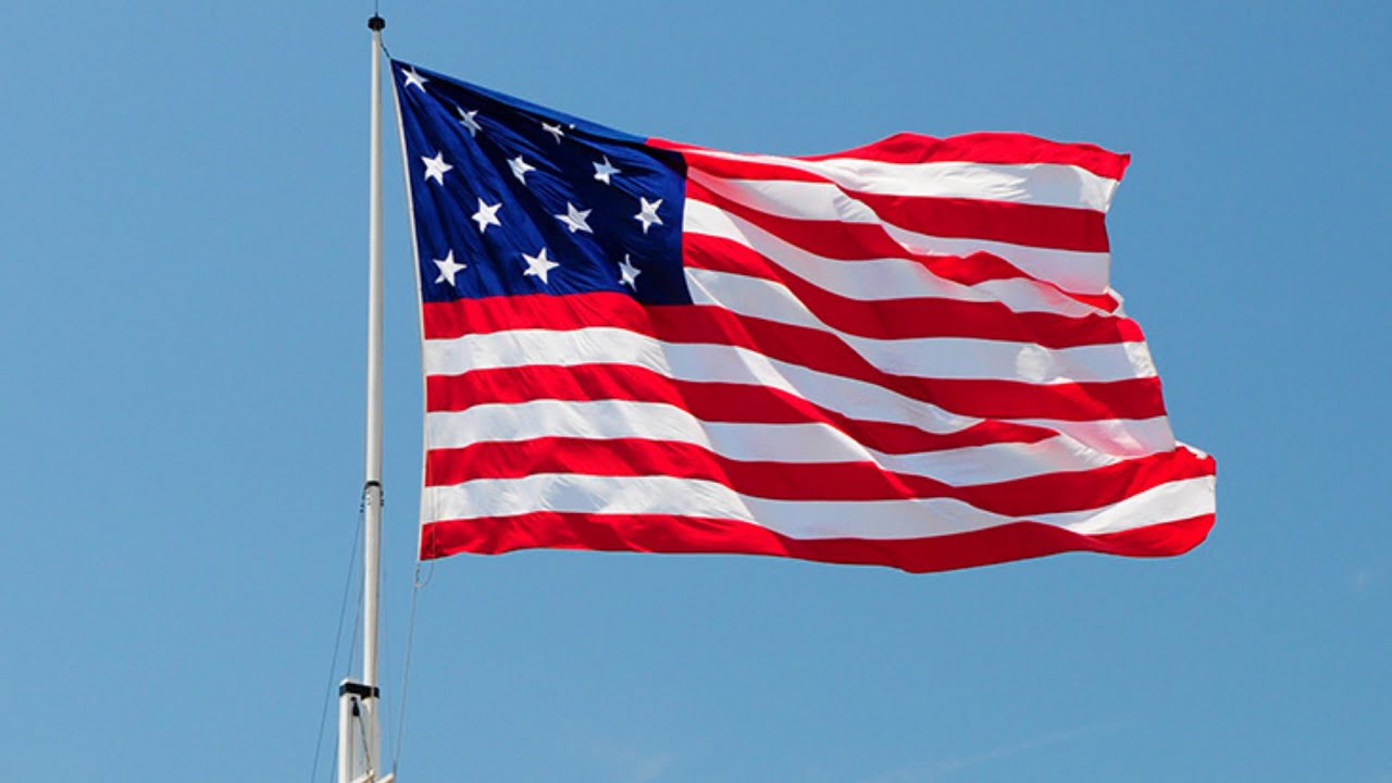 Rasin da flag at fort McHenry in Baltimore - YouTube