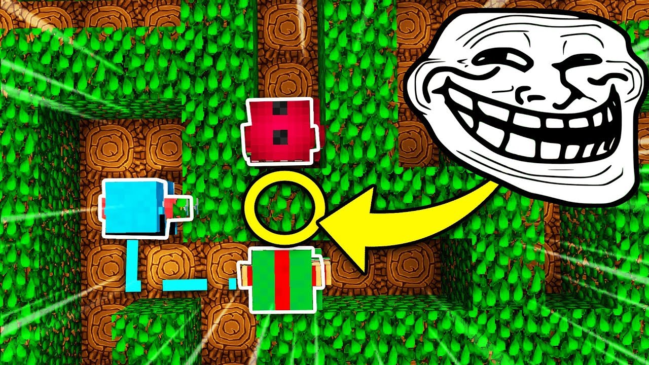LABERINTO TROLL DE RISA😂 ESCONDITE CON LOS COMPAS EN MINECRAFT 😆 TIMBA ...