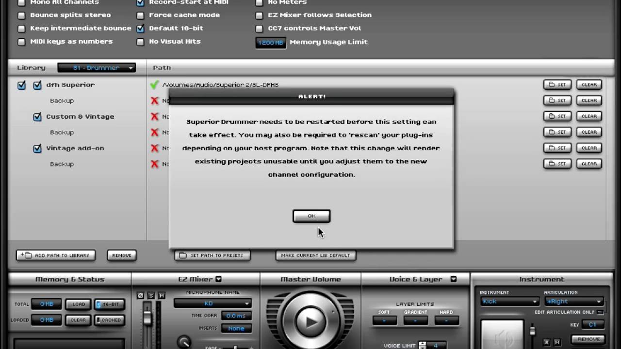 Instrument Settings Pt. 1 - YouTube