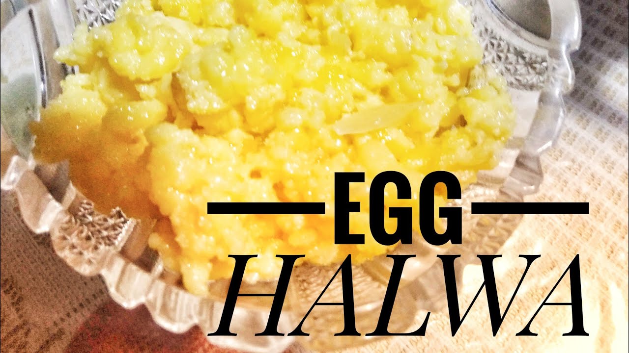 EGG HALWA|BENGALI DISH|TASTY & EASY TO MAKE - YouTube