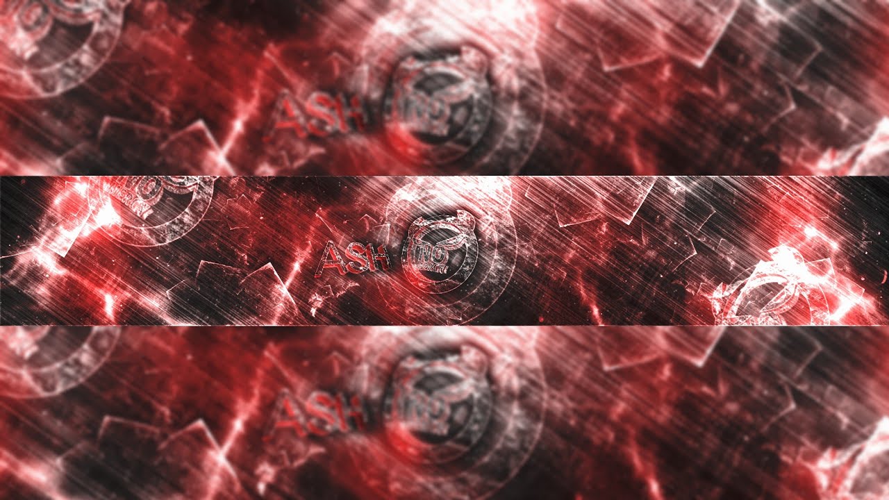 Photoshop Touch : YouTube Banner Speedart for nM(No Mercy) Ash (GFX ...