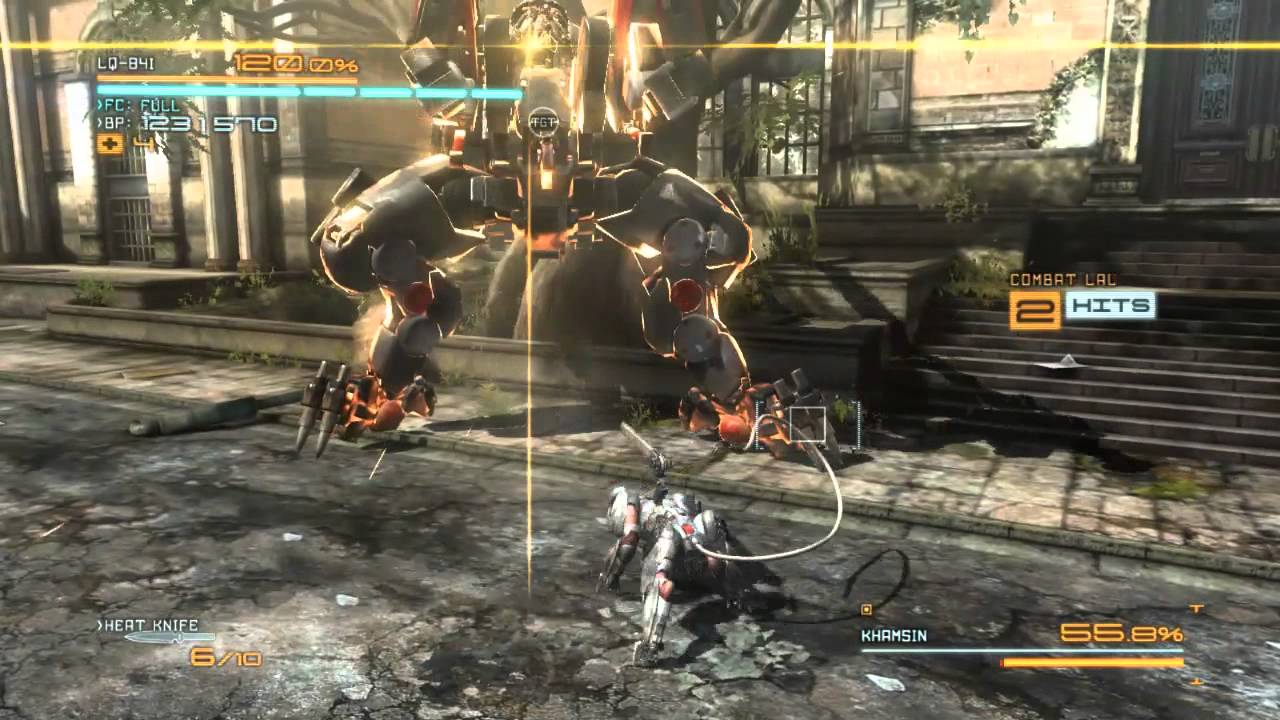 Metal Gear Rising: Revengeance (Wolf DLC) - Khamsin, Boss fight (No ...