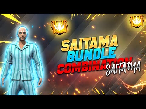 Top 5 Best Dress Combination With Saitama Bundle // Free fire Dress ...