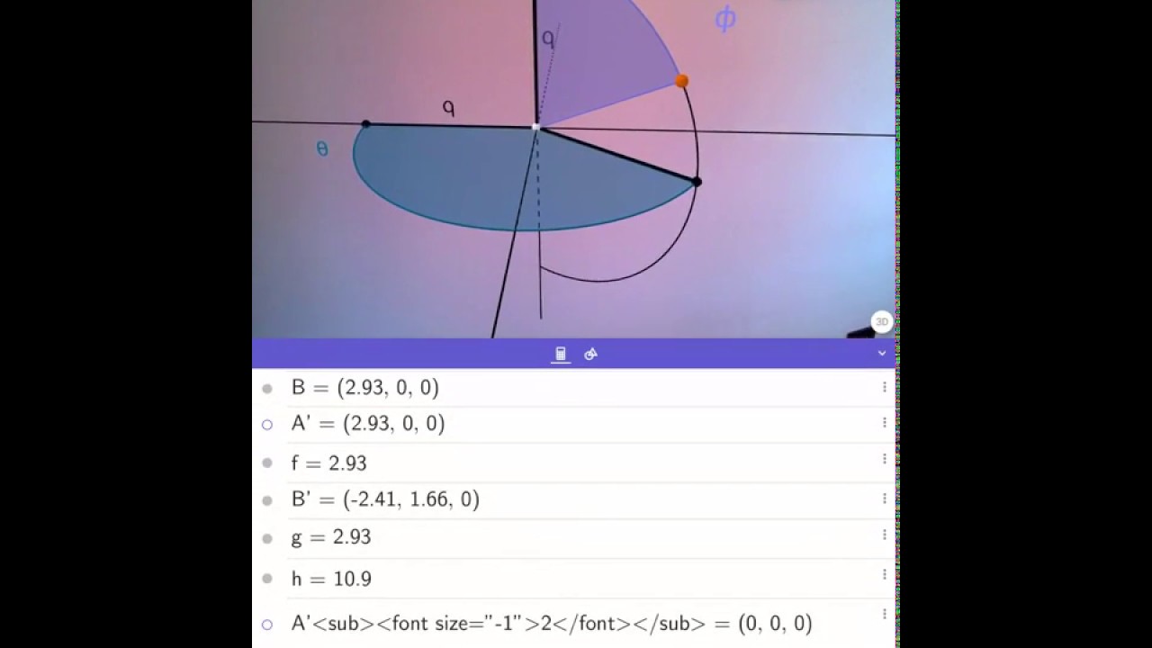Spherical Coordinates: GeoGebra 3D with AR Demo - YouTube