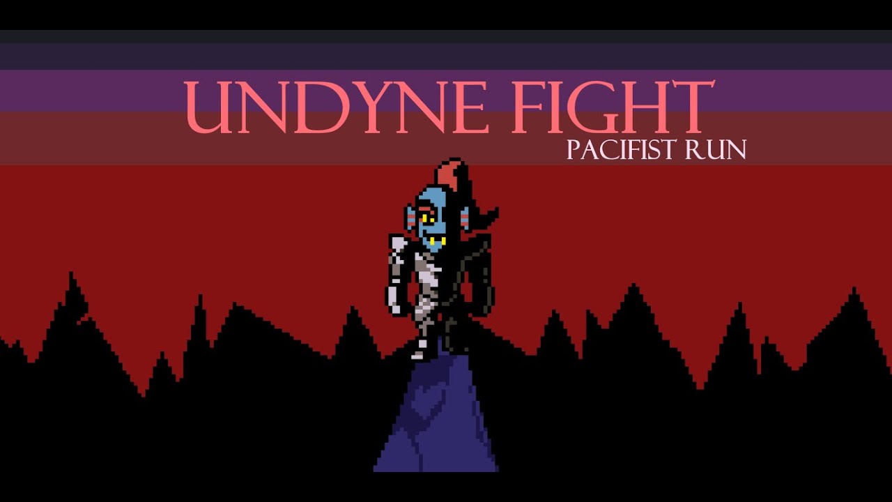 Undertale - Undyne Fight - No hit (Nearly) - YouTube