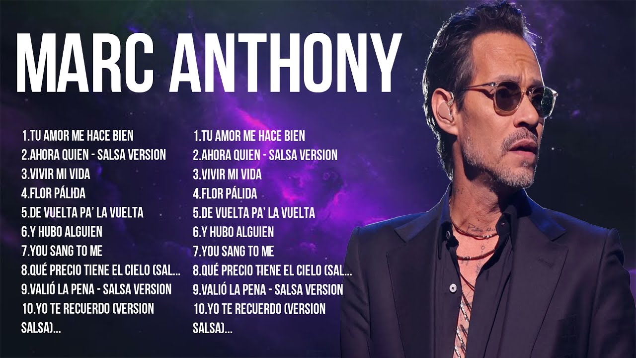 Marc Anthony ~ Hits - Marc Anthony ~ Music Of All Time- LOVE SONGS ...