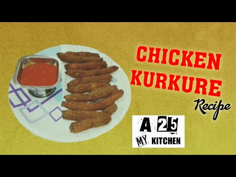 CHICKEN KURKURE RECIPE | A25 MY KITCHEN - YouTube