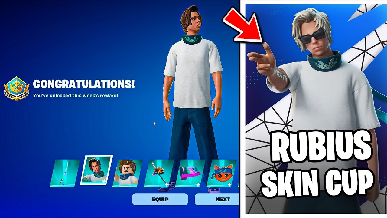Unlocking *Rubius Skin* EARLY in Fortnite! - YouTube