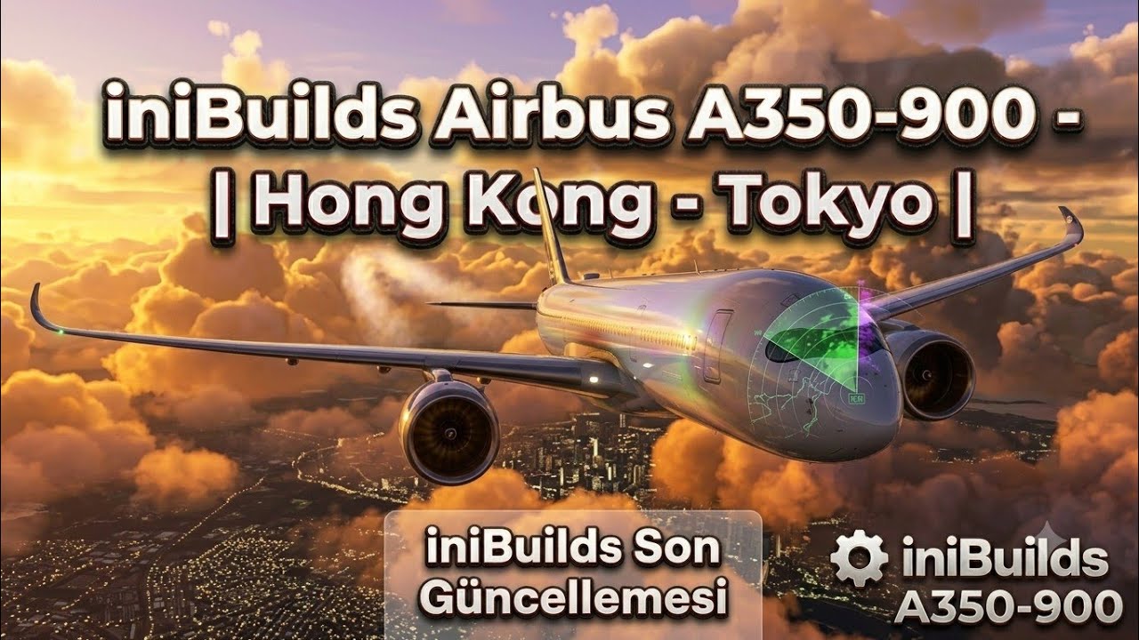 iniBuilds Airbus A350-900 - | Hong Kong - Tokyo | iniBuilds son ...