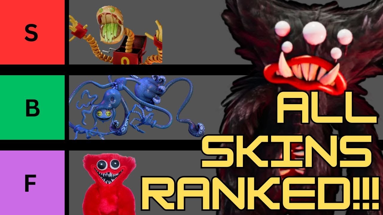 Ranking all Project Playtime Skins! - YouTube