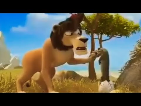 ser and magarmacch ka baccha cartoon