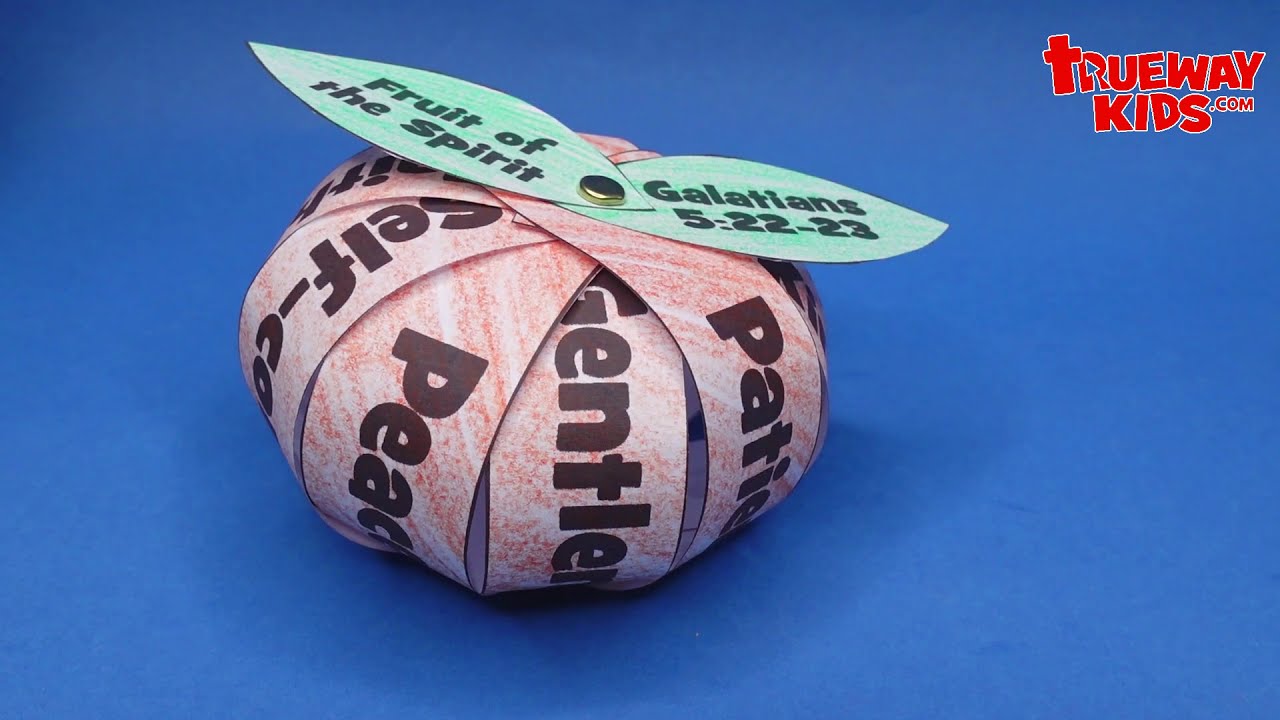 Fruit Of The Spirit Craft Easy Bible Craft For Kids YouTube Fruit Of The Spirit Craft Easy Bible Craft For Kids YouTube