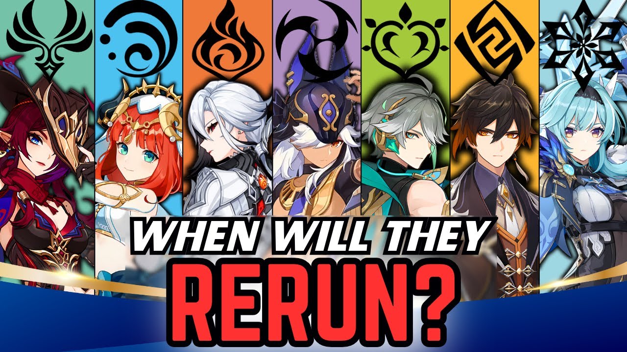 When Will EVERY Unit Rerun or Release? (Full Genshin Banner Timeline ...