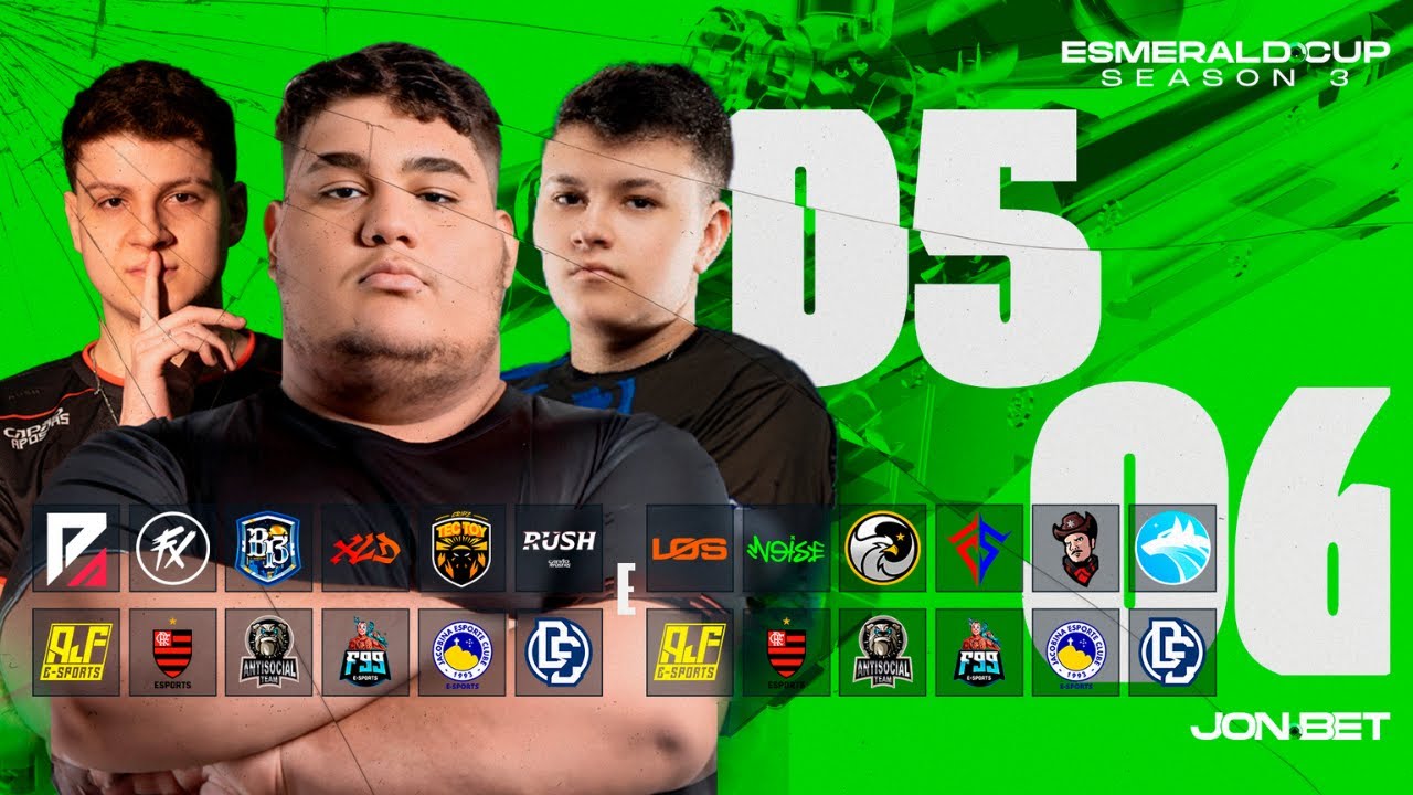 ESMERALD CUP 💚 DIA 5 E 6 - FASE DE GRUPOS 💚 TODOS JOGAM HOJE! #PAGAJON ...