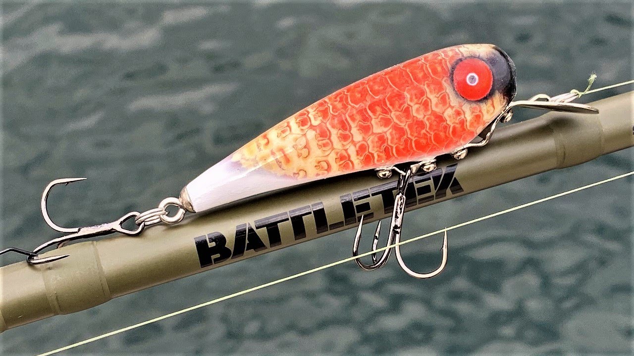 Antique Corn Cob Lure | One Day Build to Catch - YouTube