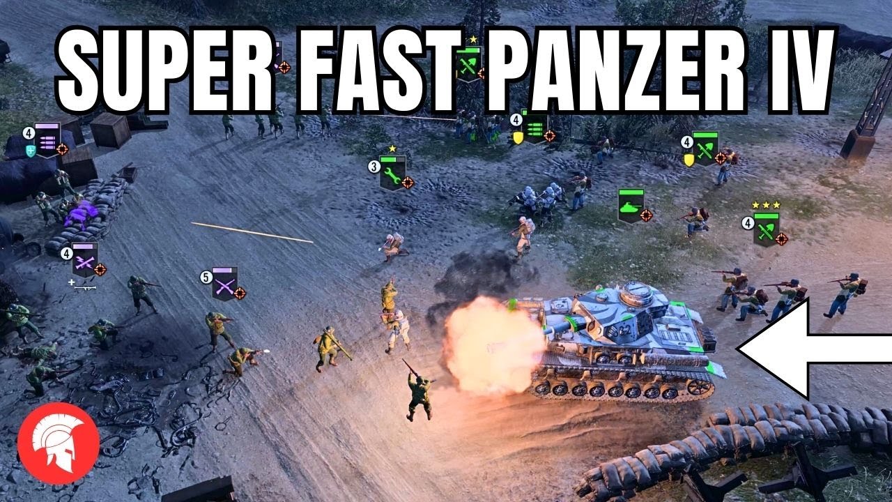 TOO RISKY!? PANZER IV SUPER FAST TECH | COH3 | Wehrmacht Gameplay ...