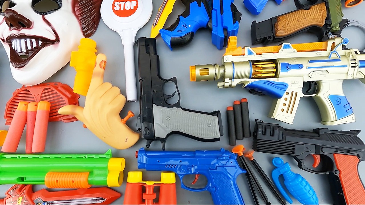 Boomtown Bonanza: A Playful Armory of Toy Guns and Super Ammo! - YouTube
