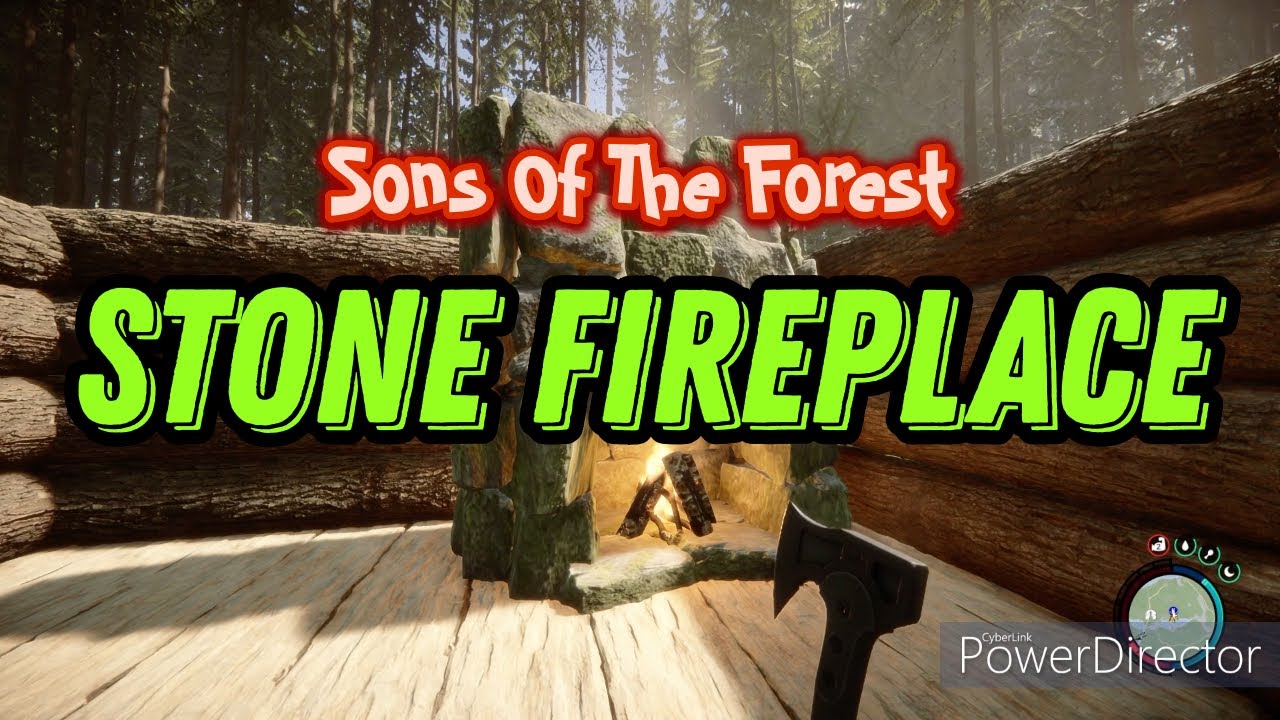 How to build and use the Stone Fireplace in SOTF (Tutorial) - YouTube