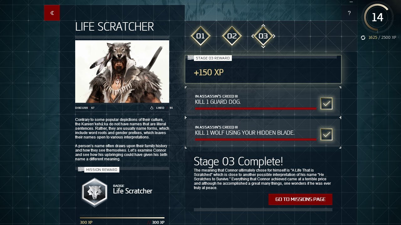 AC: Initiates - Mission - AC3 - Life Scratcher - Stage 03 - YouTube