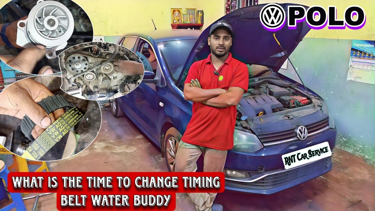 Volkswagen Polo [ Timing belt & water buddy change full Details ...