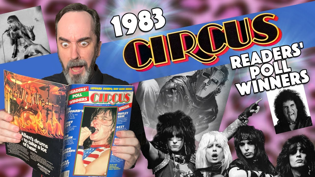 Circus Magazine Readers' Poll Winners For 1983 | Best Metal and Rock of ...